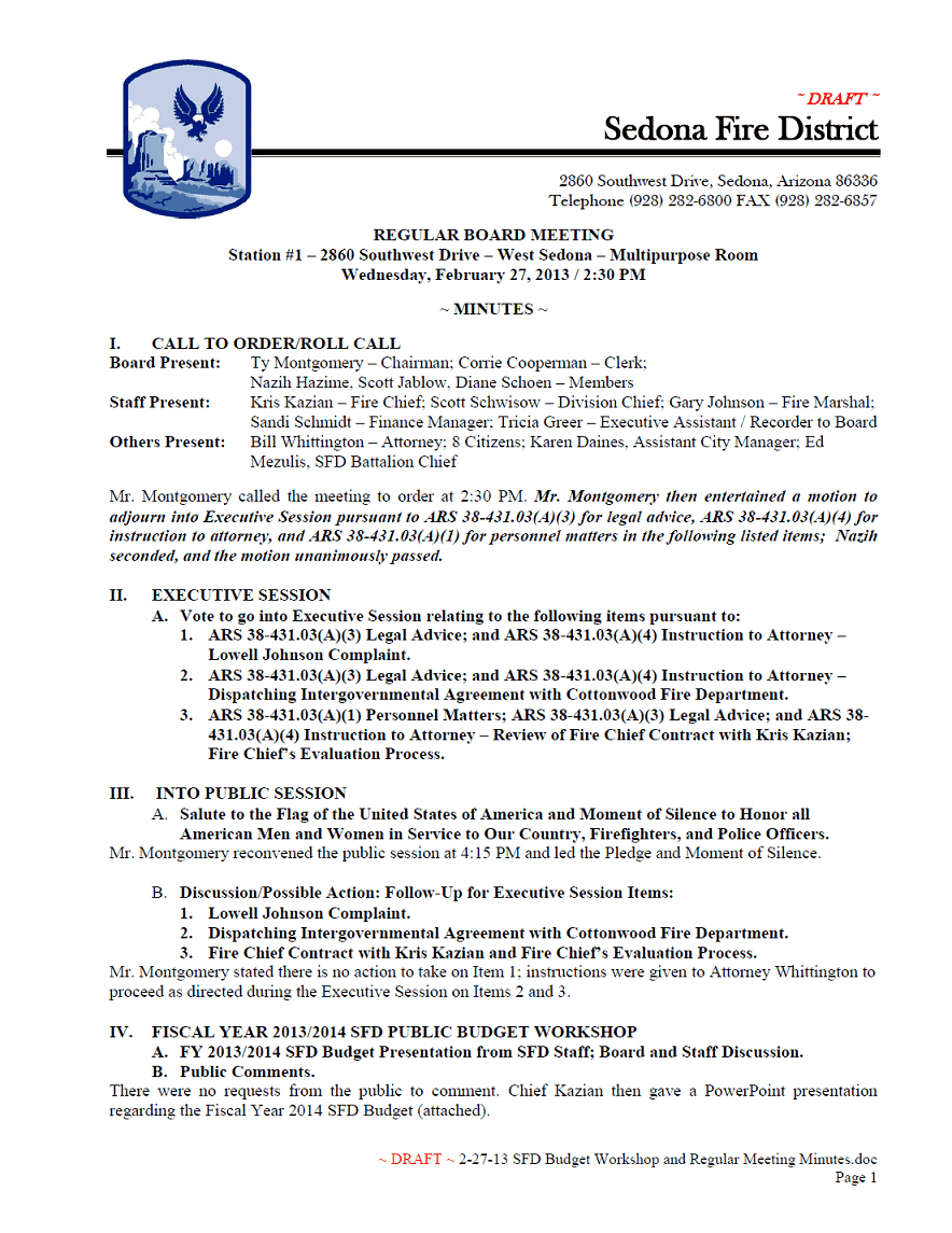 Executive Session Minutes Template Invitation Template Ideas