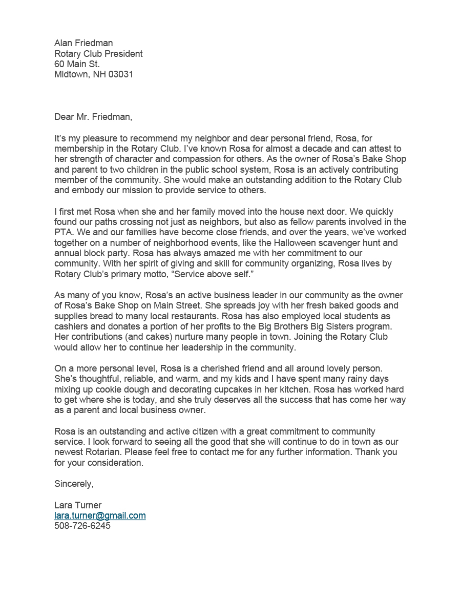 Character Reference Letter Parole Invitation Template Ideas