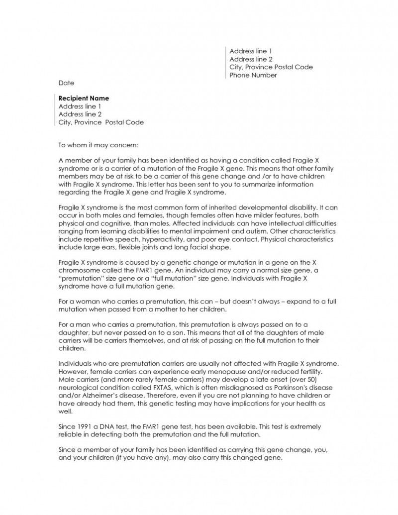 Letter Of Recommendation To Unknown Recipient Invitation Template Ideas