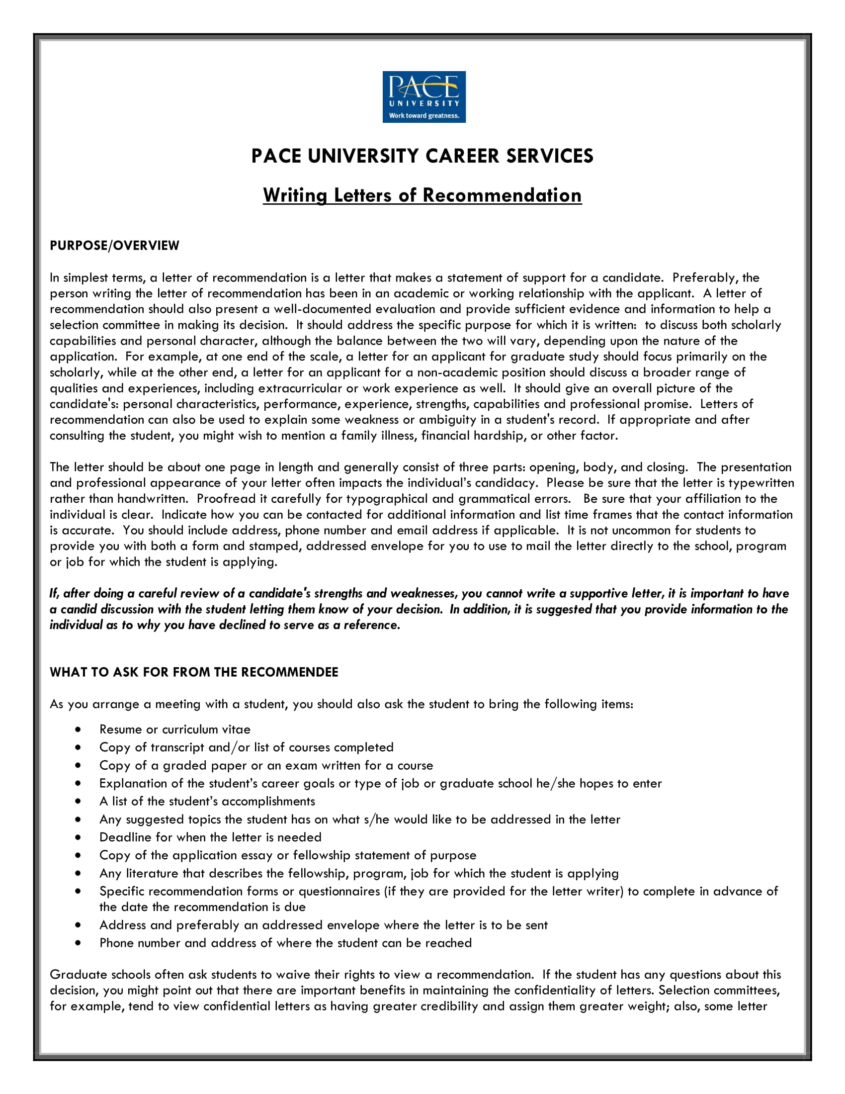 Strength And Weakness Reference Letter Invitation Template Ideas