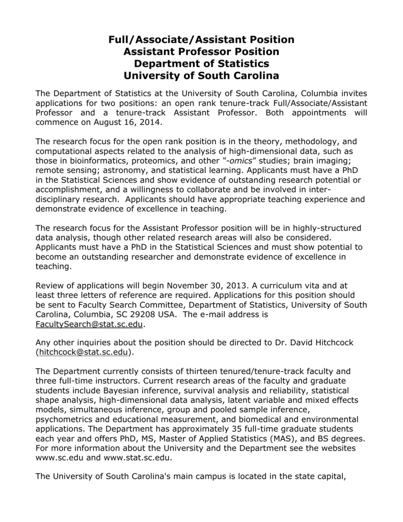 Sample Recommendation Letter For Faculty Position Invitation Template 