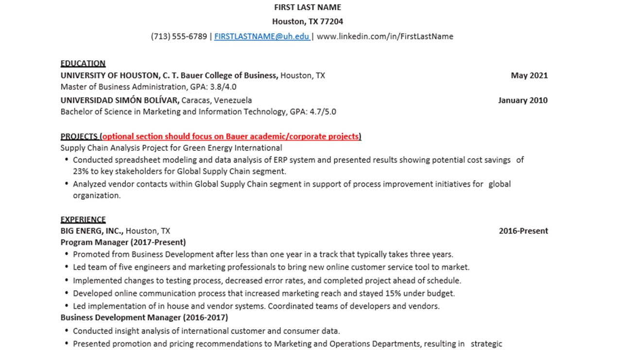Cu Boulder Resume Template