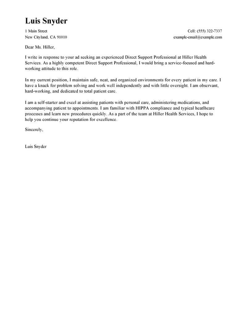 Reference Letter For Support Worker Invitation Template Ideas