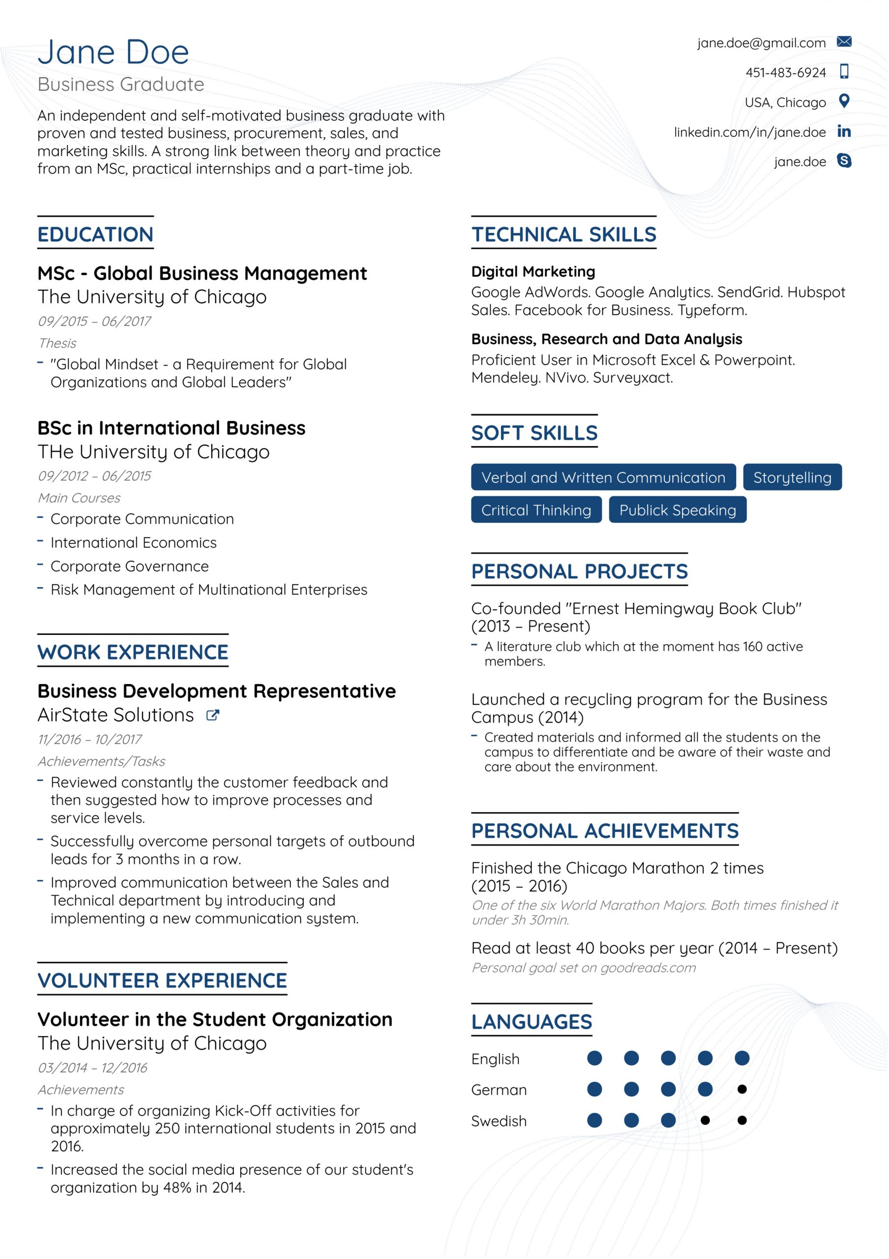 Best Type Of Resume Template To Use Invitation Template Ideas