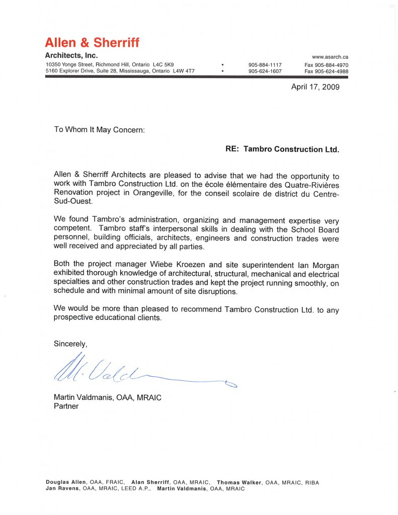Reference Letter For Construction Project Manager Invitation Template 