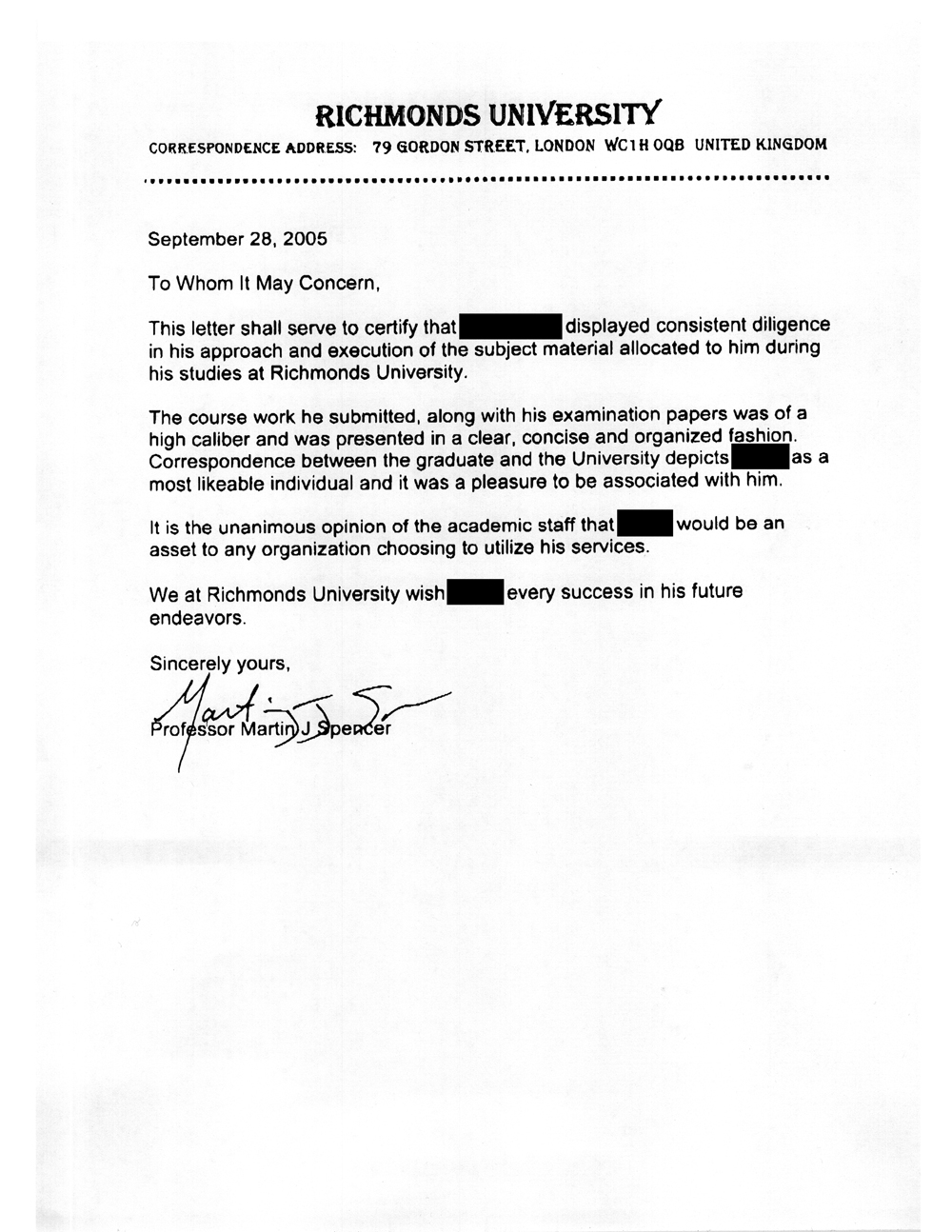 Funny Letter Of Recommendation Generator Invitation Template Ideas