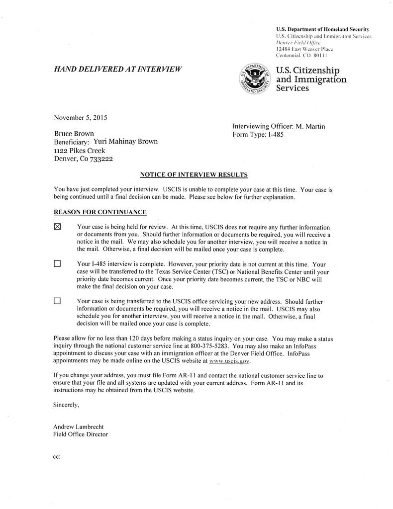 Cover Letter For I 751 Rfe Invitation Template Ideas