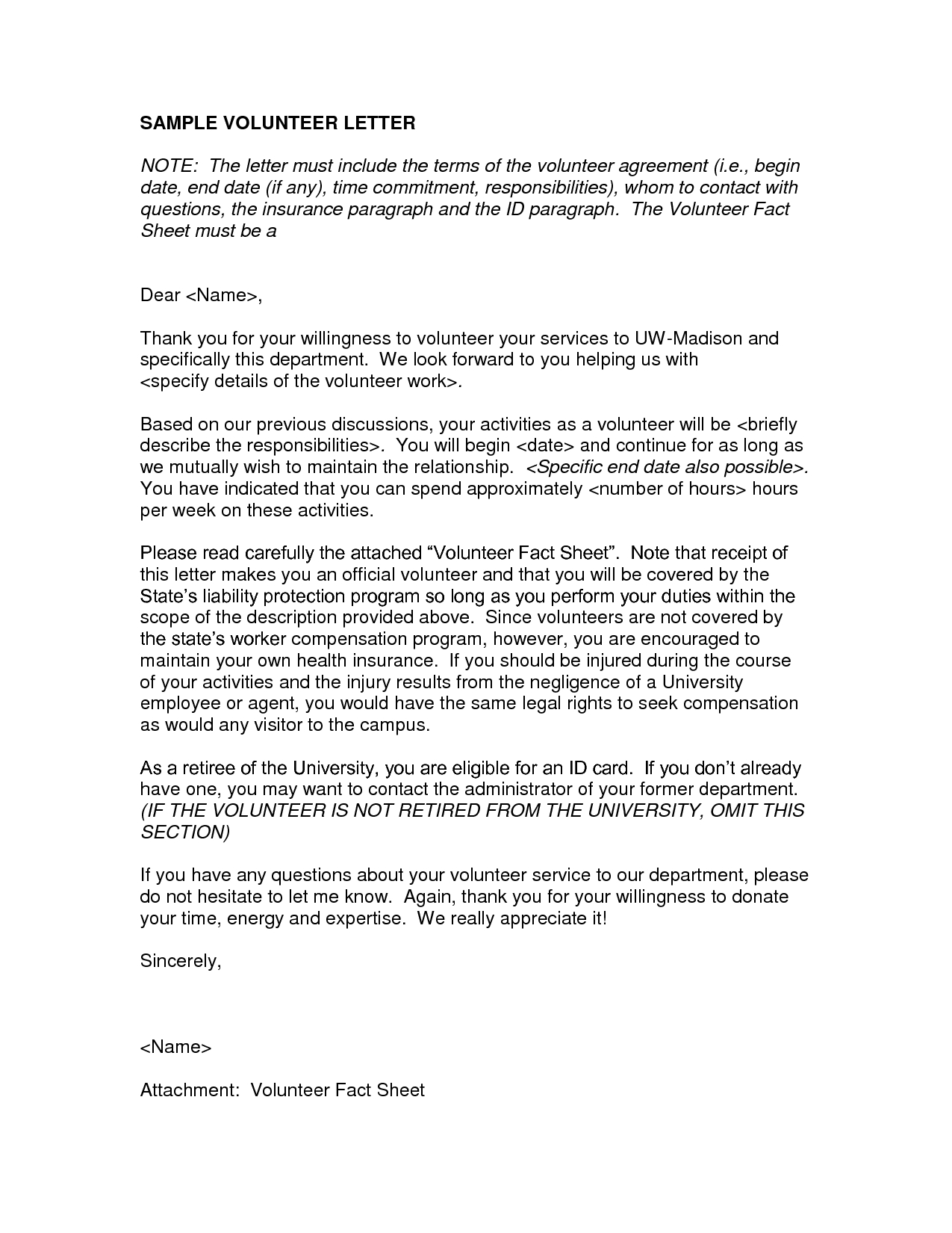 Recommendation Letter For Ngo Volunteer Invitation Template Ideas