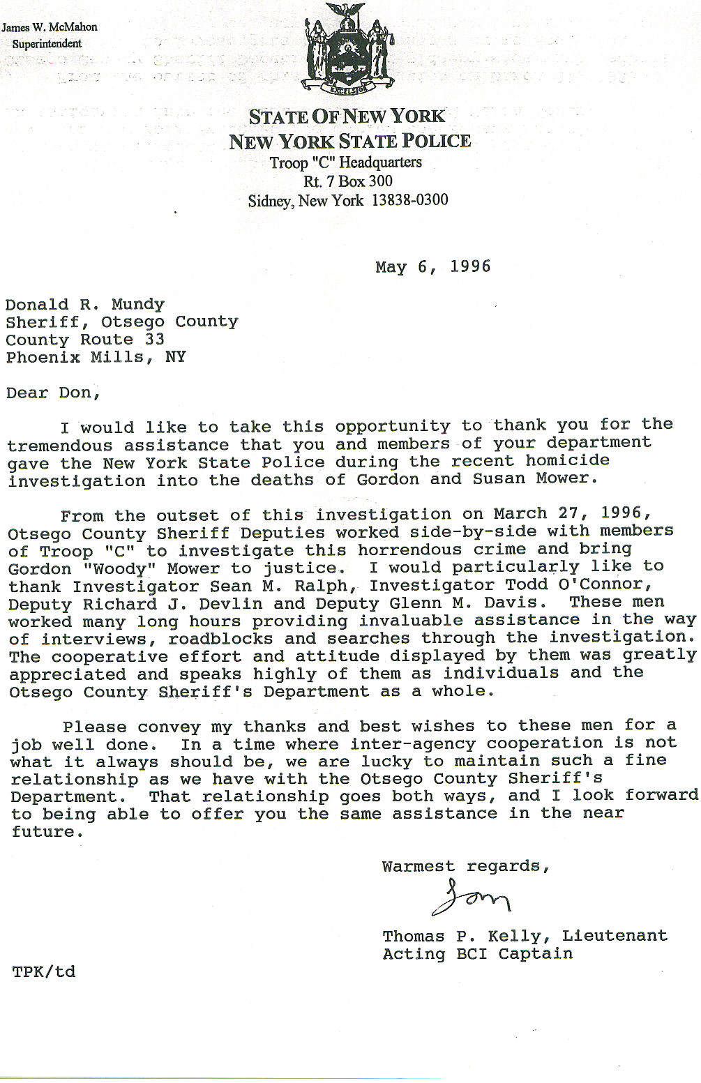Sample Letter Of Recommendation For Law Enforcement Position 