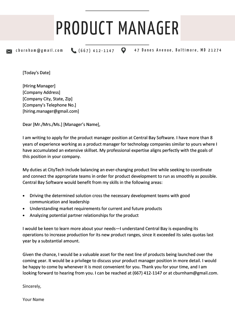 Engineering Manager Cover Letter Invitation Template Ideas