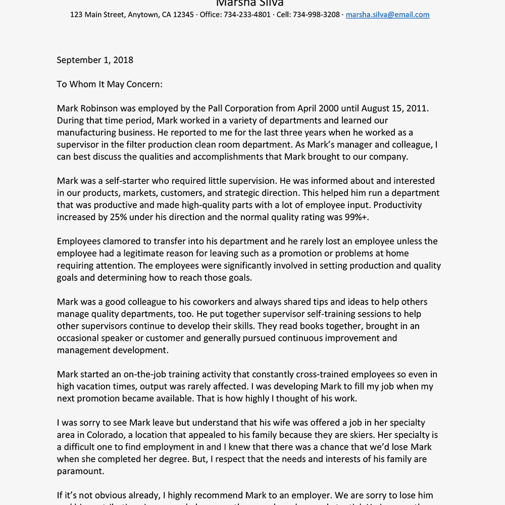 Reference Letter For Terminated Employee Sample Invitation Template Ideas